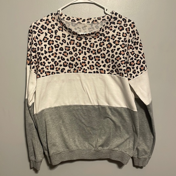 Sweaters | Cheetah Print Sweater | Poshmark